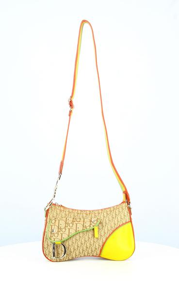 Dior | Bags | Christian Dior Rasta Collection Monogram Shoulder Bag ...